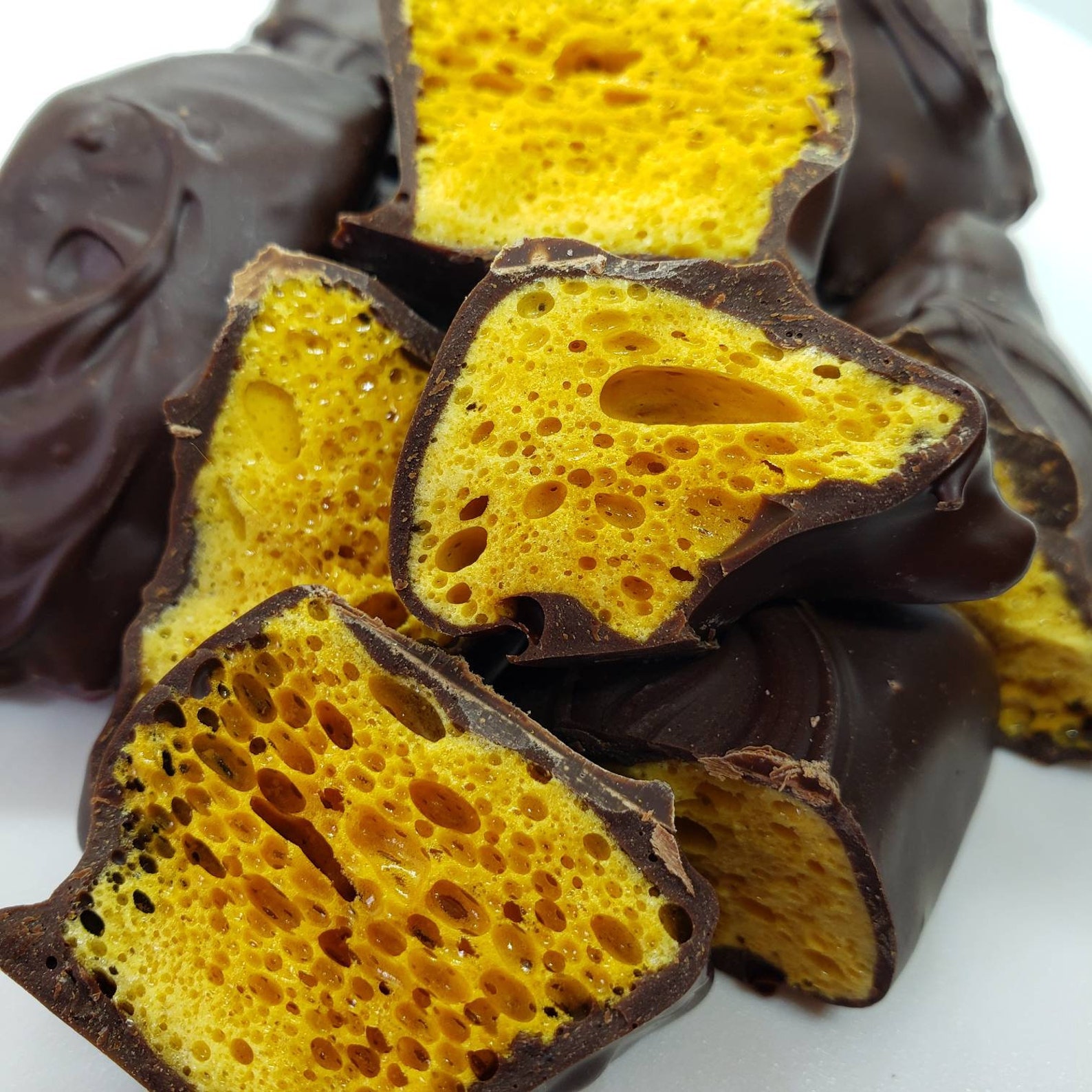 Honey Comb Candy, Sponge Candy, Sea-foam Candy, Hokey Pokey Candy ...