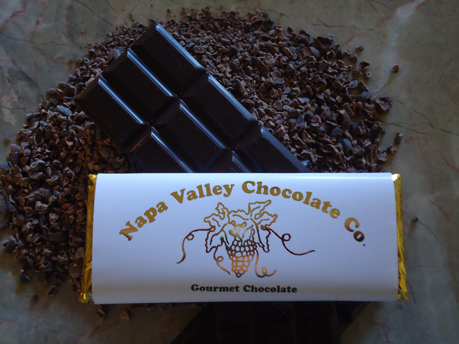 Cocoa Nib Chocolate Bars From Napa Valley Chocolate Company - Etsy
