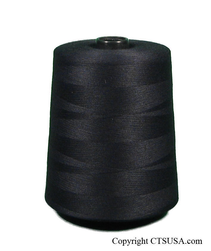 10 Spools of Black Sewing Thread T-27 40/2 10000y - Etsy