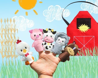 Barnyard Puppet Bag - Etsy