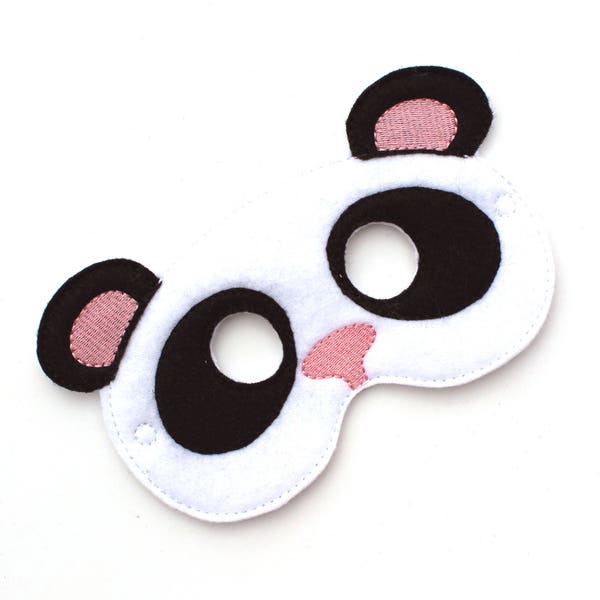Panda Mask - Etsy
