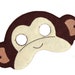 Kids Monkey Mask, Monkey Costume, Felt Mask, Kids Face Mask, Animal ...