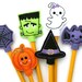 Halloween Pencil Topper Set, Halloween Pencil Toppers, Felt Pencil ...