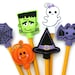 Halloween Pencil Topper Set, Halloween Pencil Toppers, Felt Pencil ...