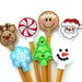 Christmas Pencil Topper Set, Christmas Pencil Toppers, Felt Pencil ...