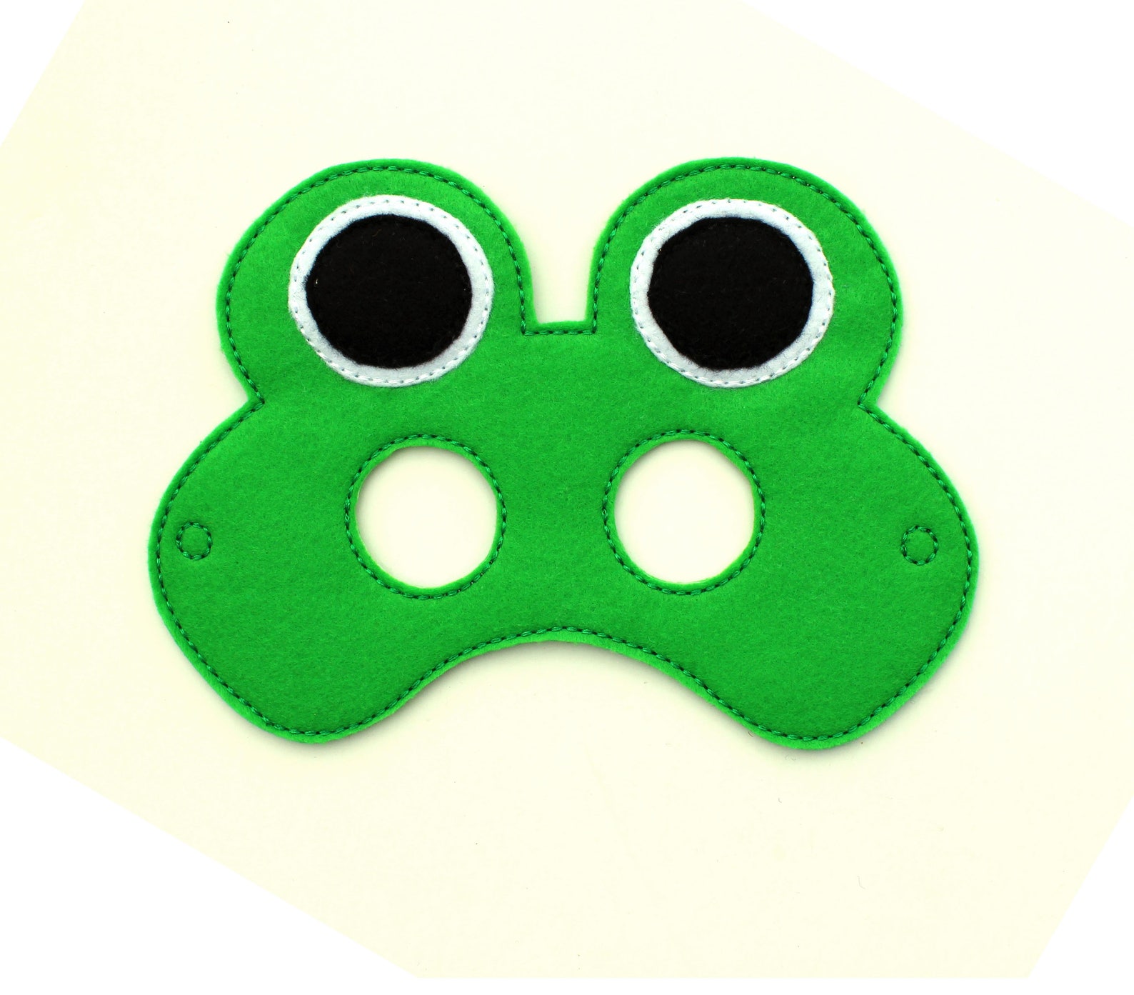 Máscara de rana de los niños traje de rana máscara de rana | Etsy