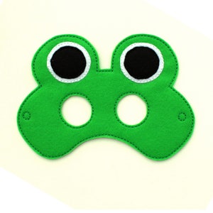 Kids Frog Mask Frog Costume Frog Mask Felt Mask Kids Face | Etsy