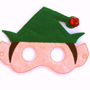 Kids Elf Mask Elf Costume Felt Mask, Kids Face Mask Animal Mask ...