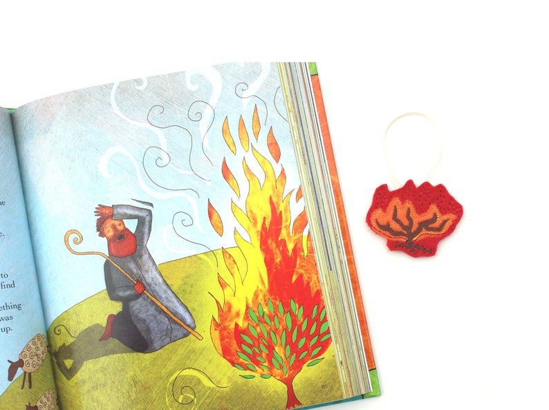 Felt Children's Jesse Tree Ornaments Corresponds With | Etsy