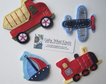 Transportation Magnet Set Dump Truck Airplane Train | Etsy