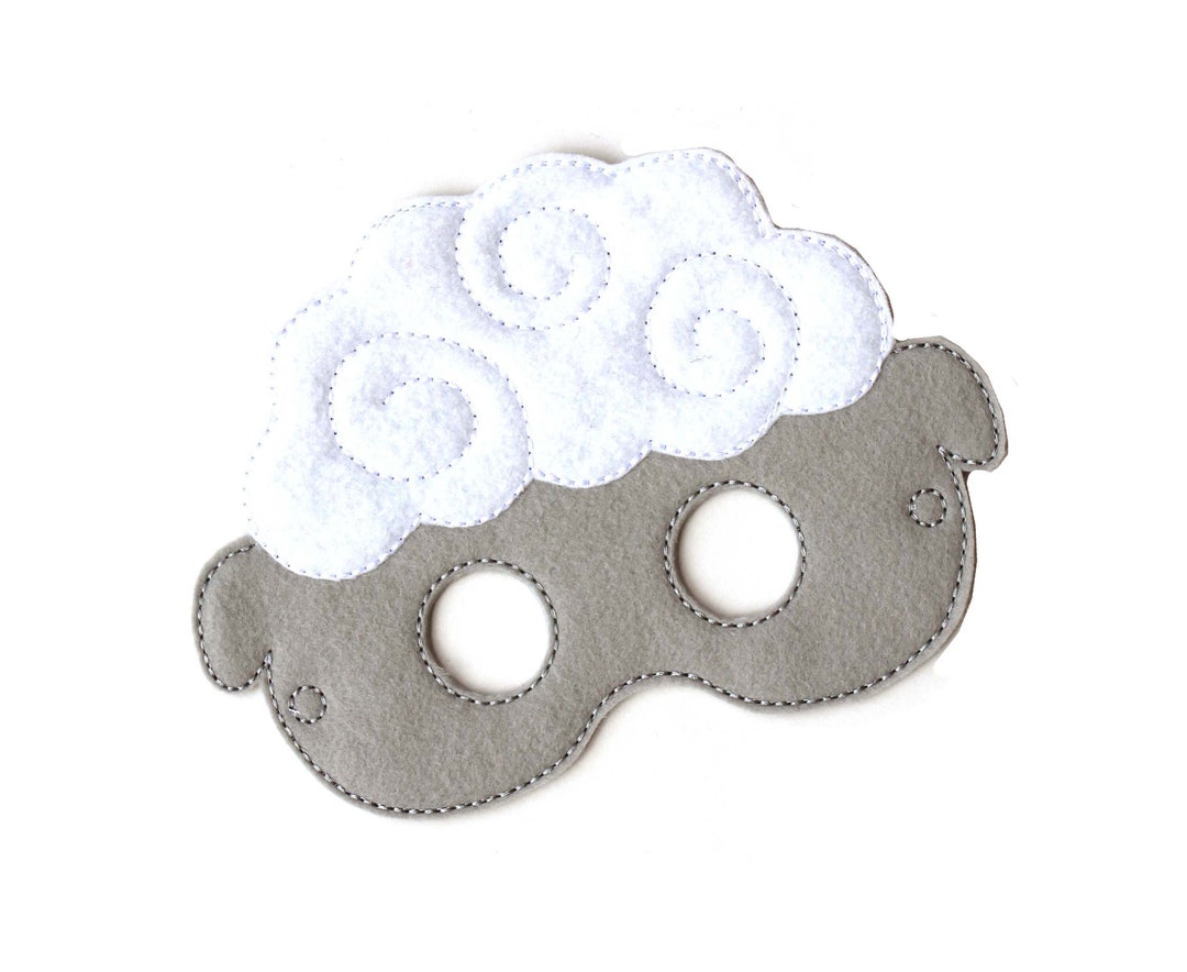 Kids Sheep Mask, Lamb, Costume, Felt Mask, Kids Face Mask, Animal Mask ...