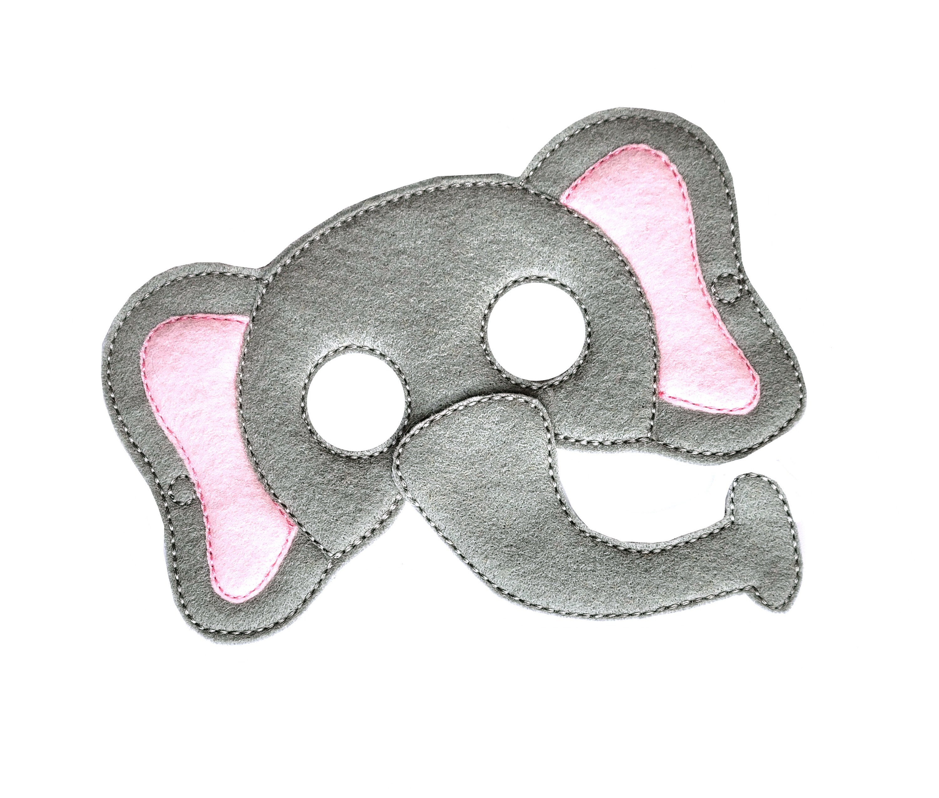Kids Elephant Mask Elephant Costume Zoo Felt Mask Kids | Etsy
