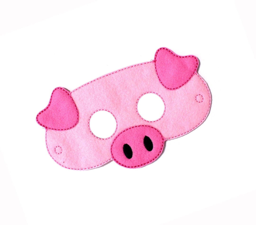 Kids Pig Mask, Chicken Costume, Felt Mask,kids Face Mask, Animal Mask ...