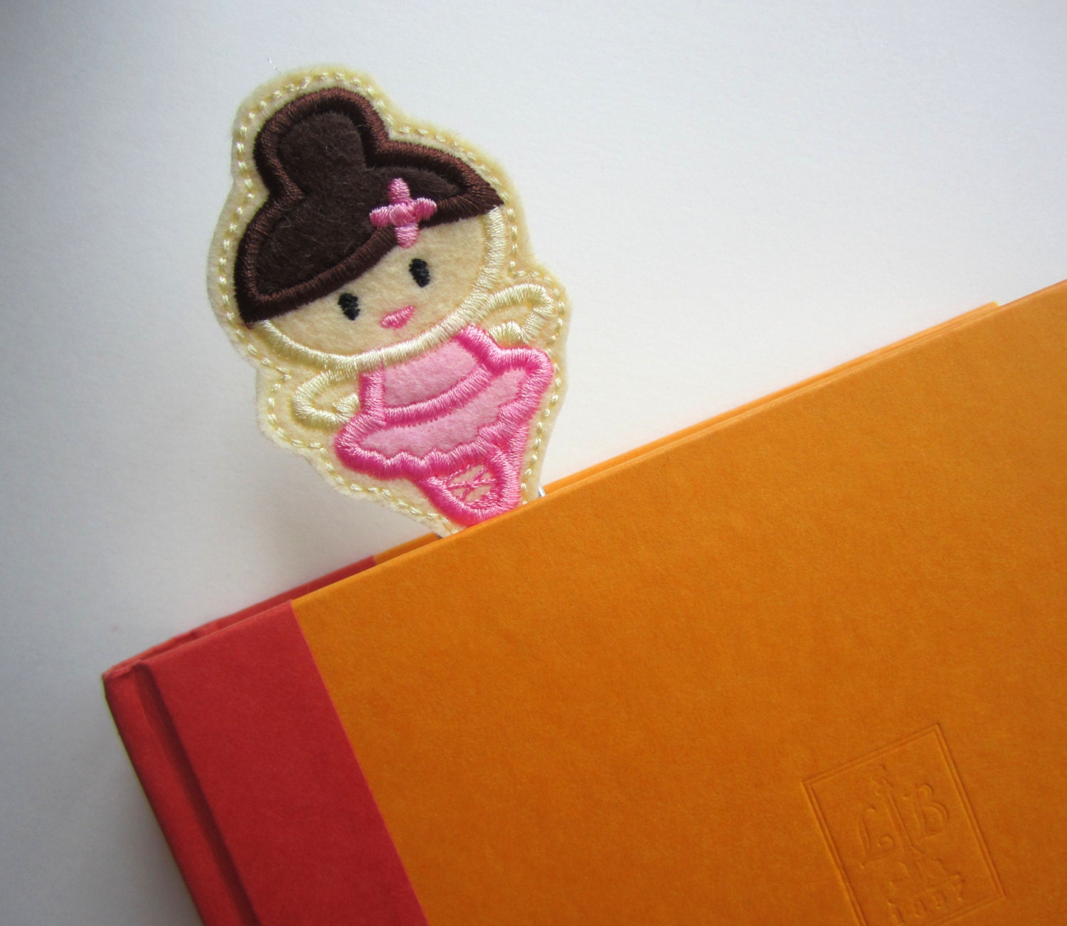 Extra LARGE Paperclip Bookmark Ballerina Bookmark Kids Felt | Etsy