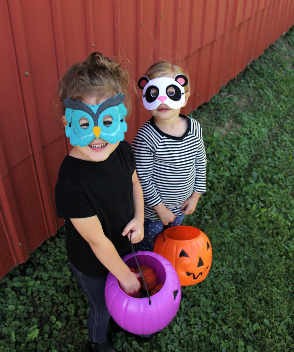 Kids Owl Mask, Owl Costume, Bird, Felt Mask, Kids Face Mask, Animal ...