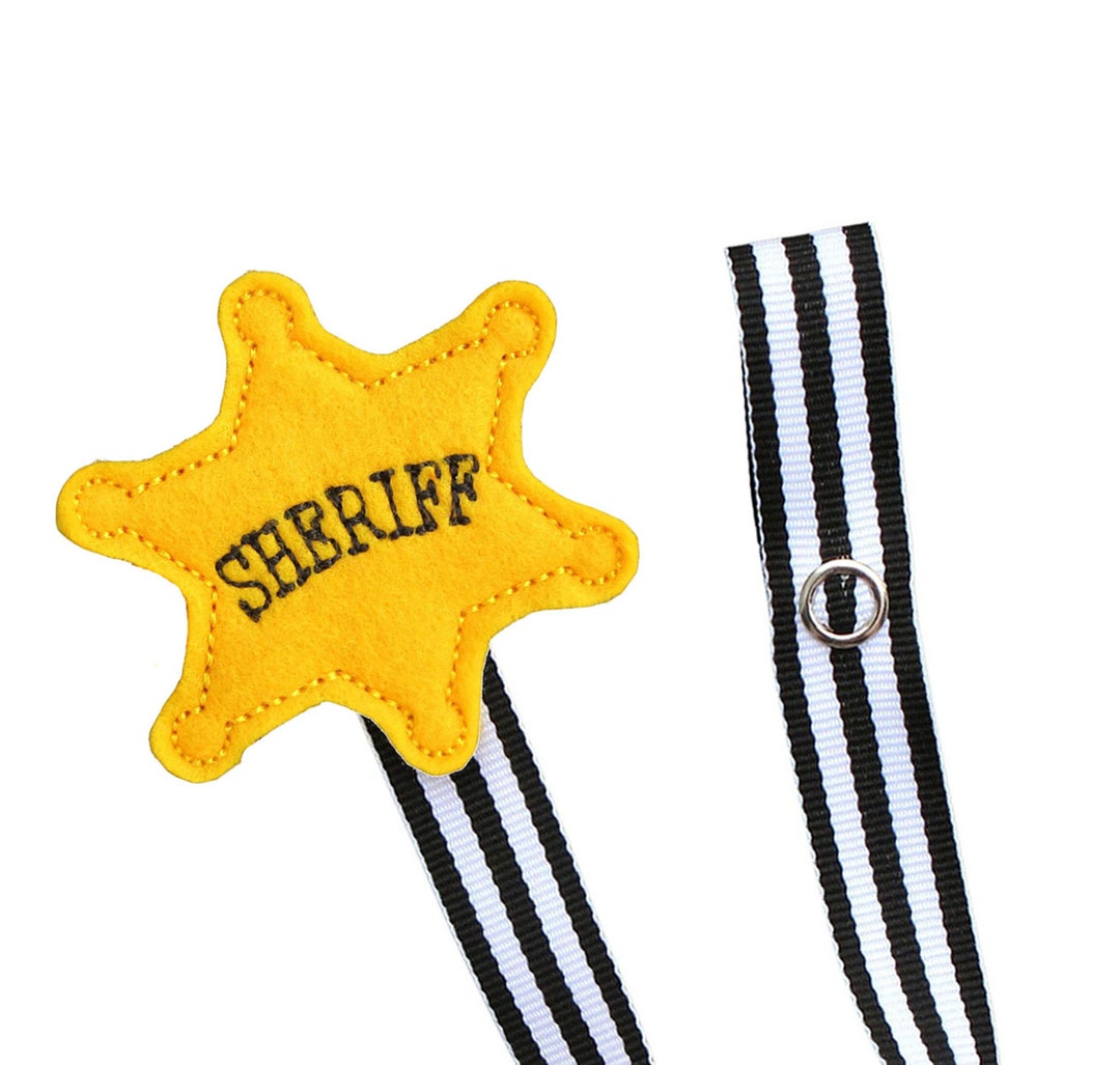 Sheriff Badge Pacifier Clip, Police Badge Pacifier Clip, Officer ID ...