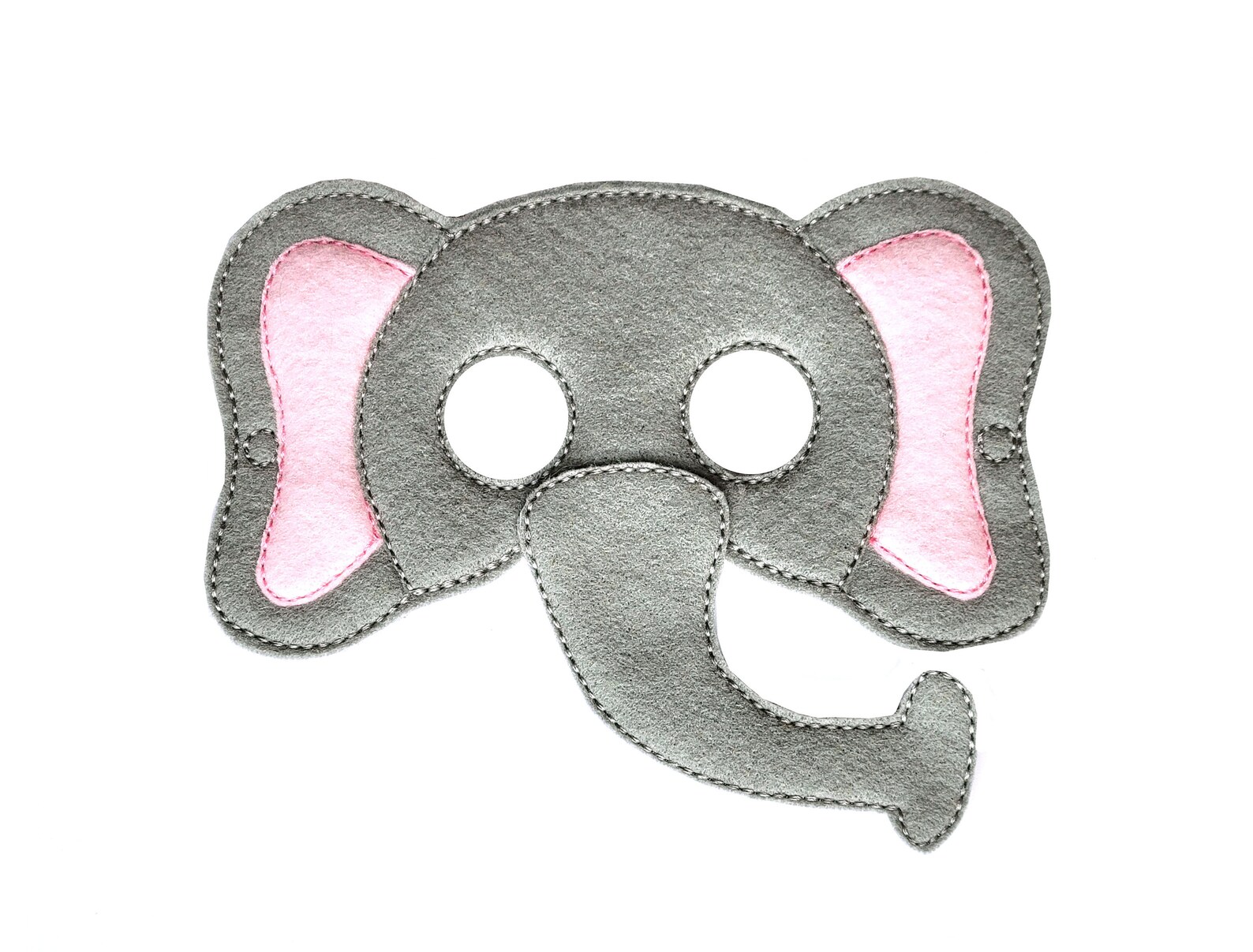 Kids Elephant Mask Elephant Costume Zoo Felt Mask Kids | Etsy