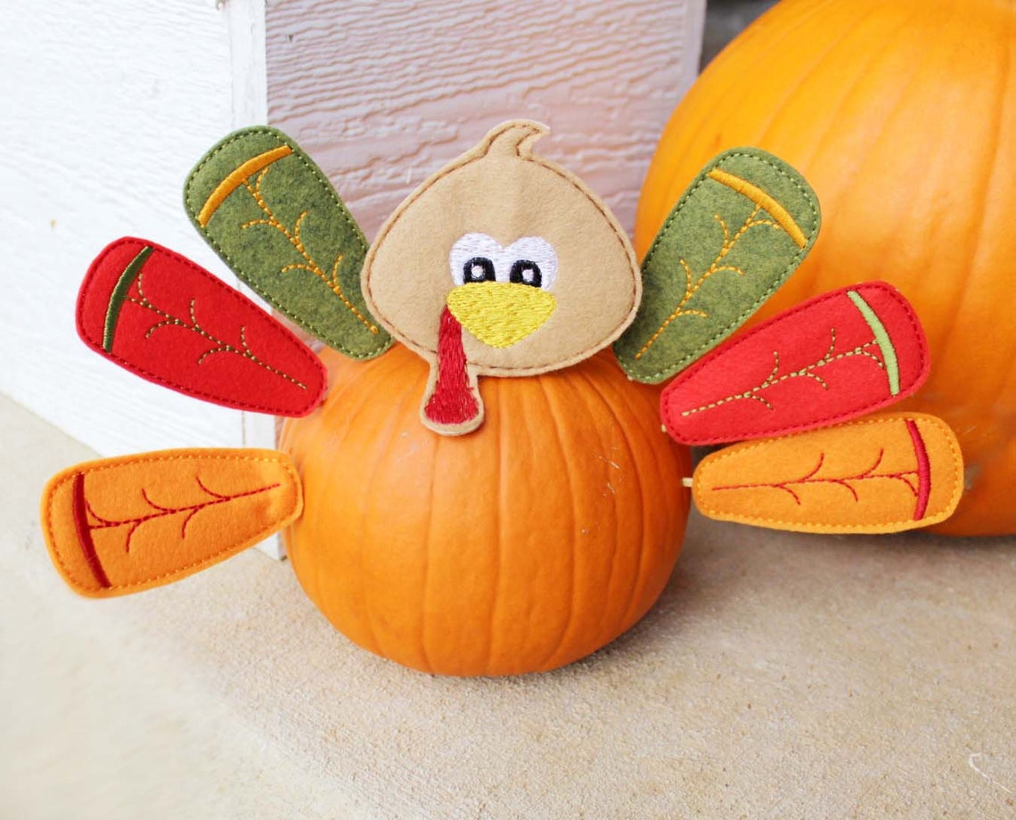 Thanksgiving Turkey Pumpkin Kit Thanksgiving Turkey - Etsy