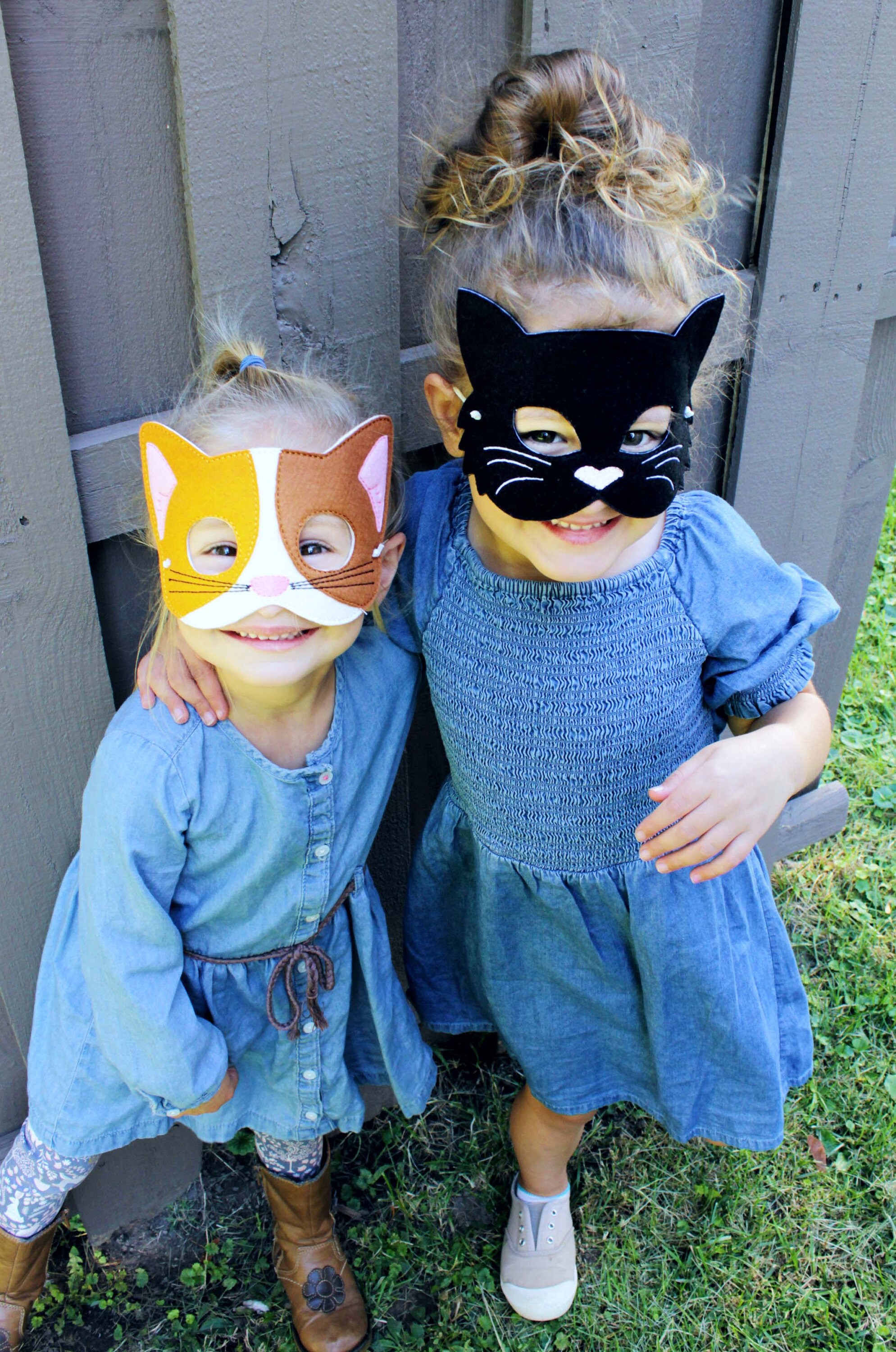 Kids Elf Mask Elf Costume Felt Mask, Kids Face Mask Animal Mask ...