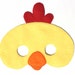 Kids Chicken Mask, Chicken Costume, Felt Mask, Kids Face Mask, Chick ...
