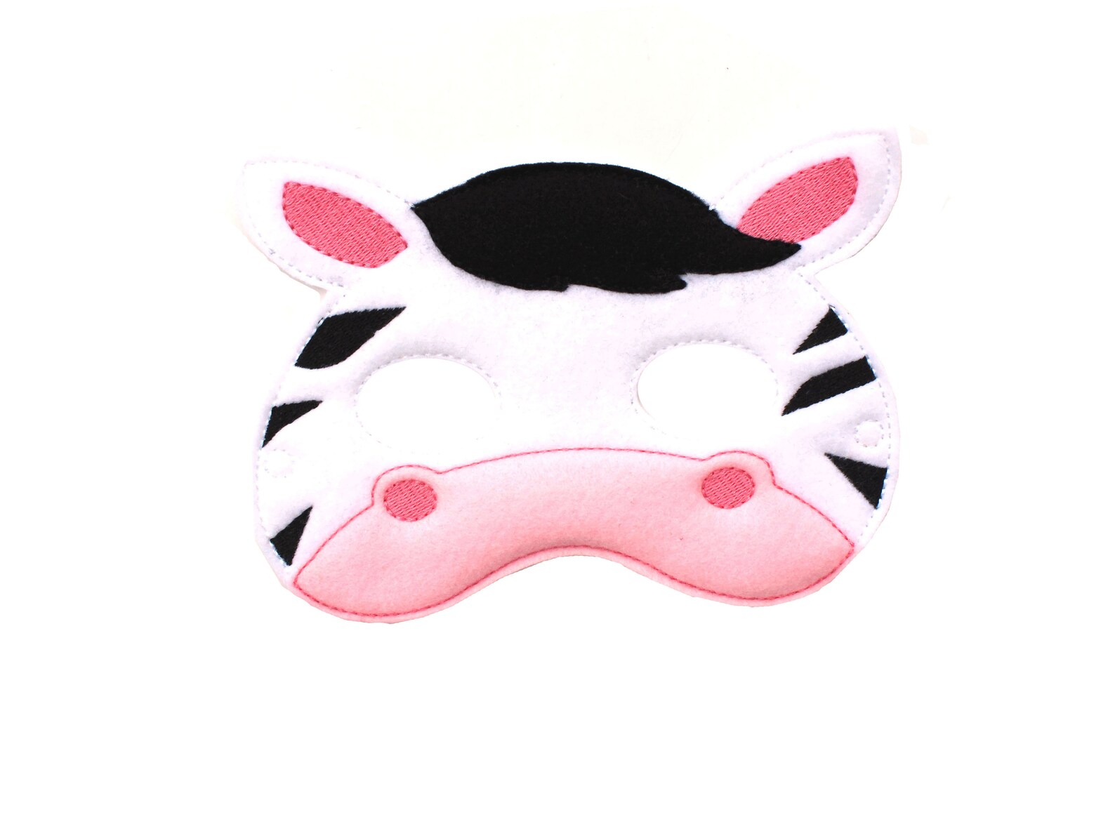 Kids Zebra Mask Zebra Costume Felt Mask Kids Face Mask - Etsy