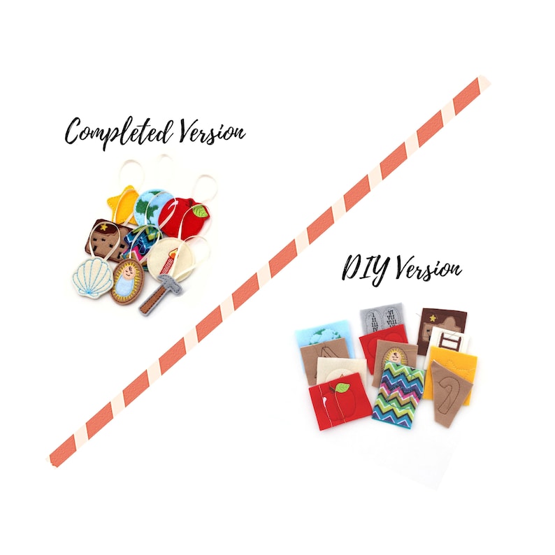 Felt Jesse Tree Ornaments Corresponds With Unwrapping the - Etsy