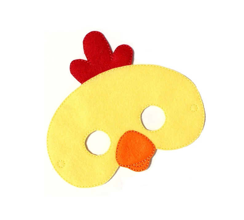 Kids Chicken Mask Chicken Costume Felt Mask Kids Face Mask - Etsy UK