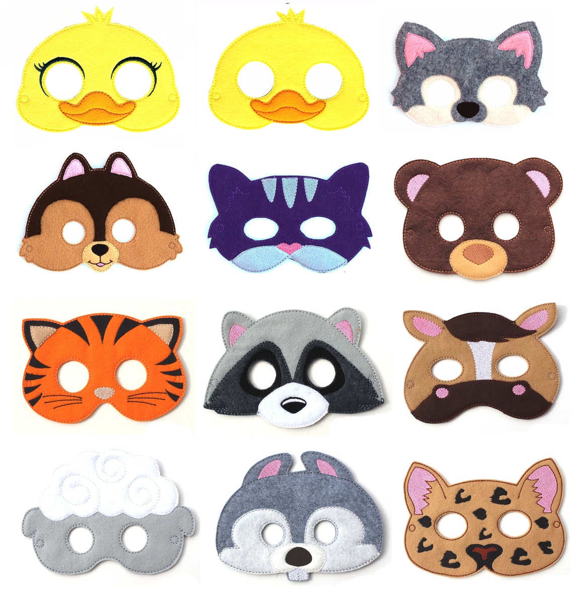 Pick Any 3 Kids Masks Kids Mask Felt Mask Kids Face Mask - Etsy