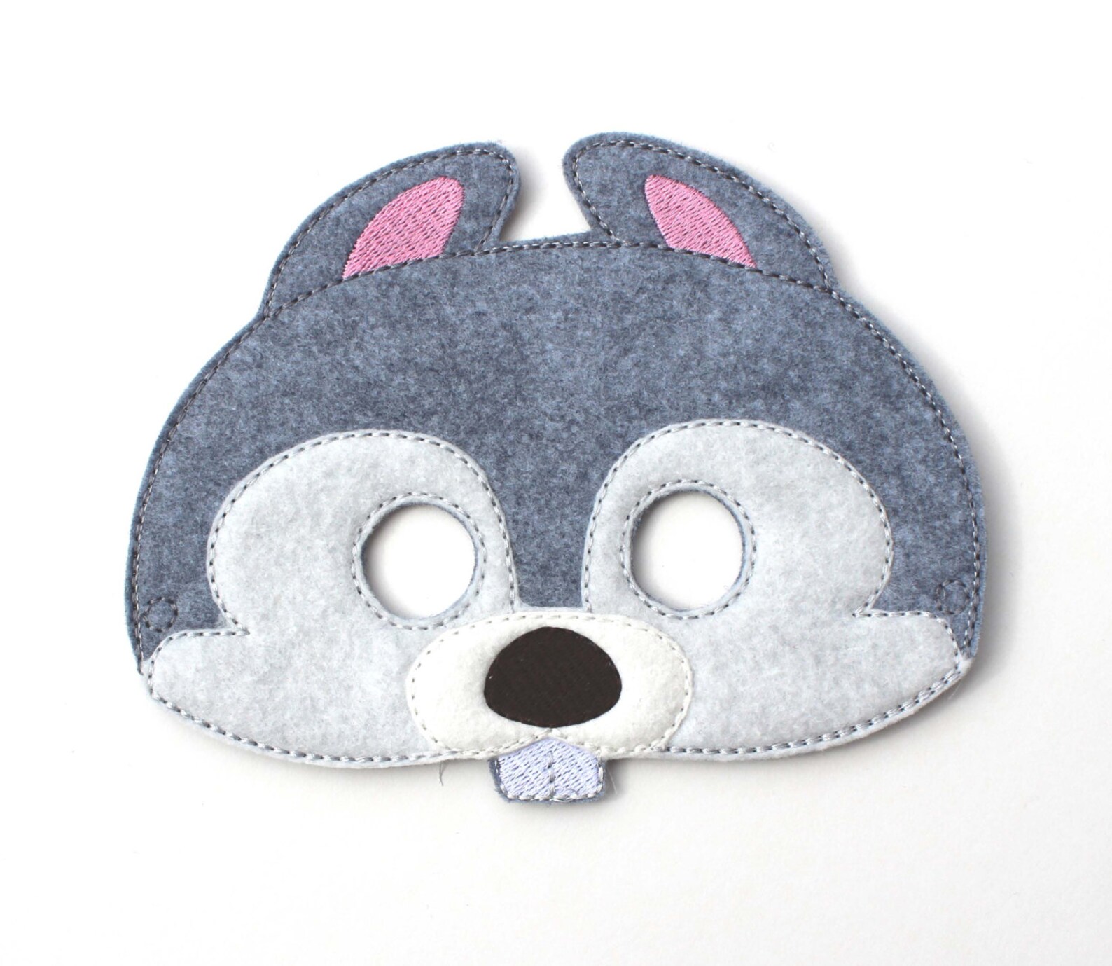 Kids Squirrel Mask Grey Squirrel Costume Felt Mask Kids | Etsy