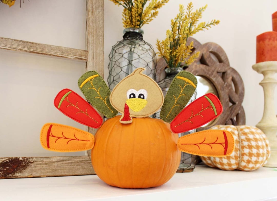 Thanksgiving Turkey Pumpkin Kit, Thanksgiving Turkey, Thanksgiving ...