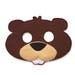 Kids Beaver Mask, Beaver Costume, Forest, Felt Mask, Kids Face Mask ...