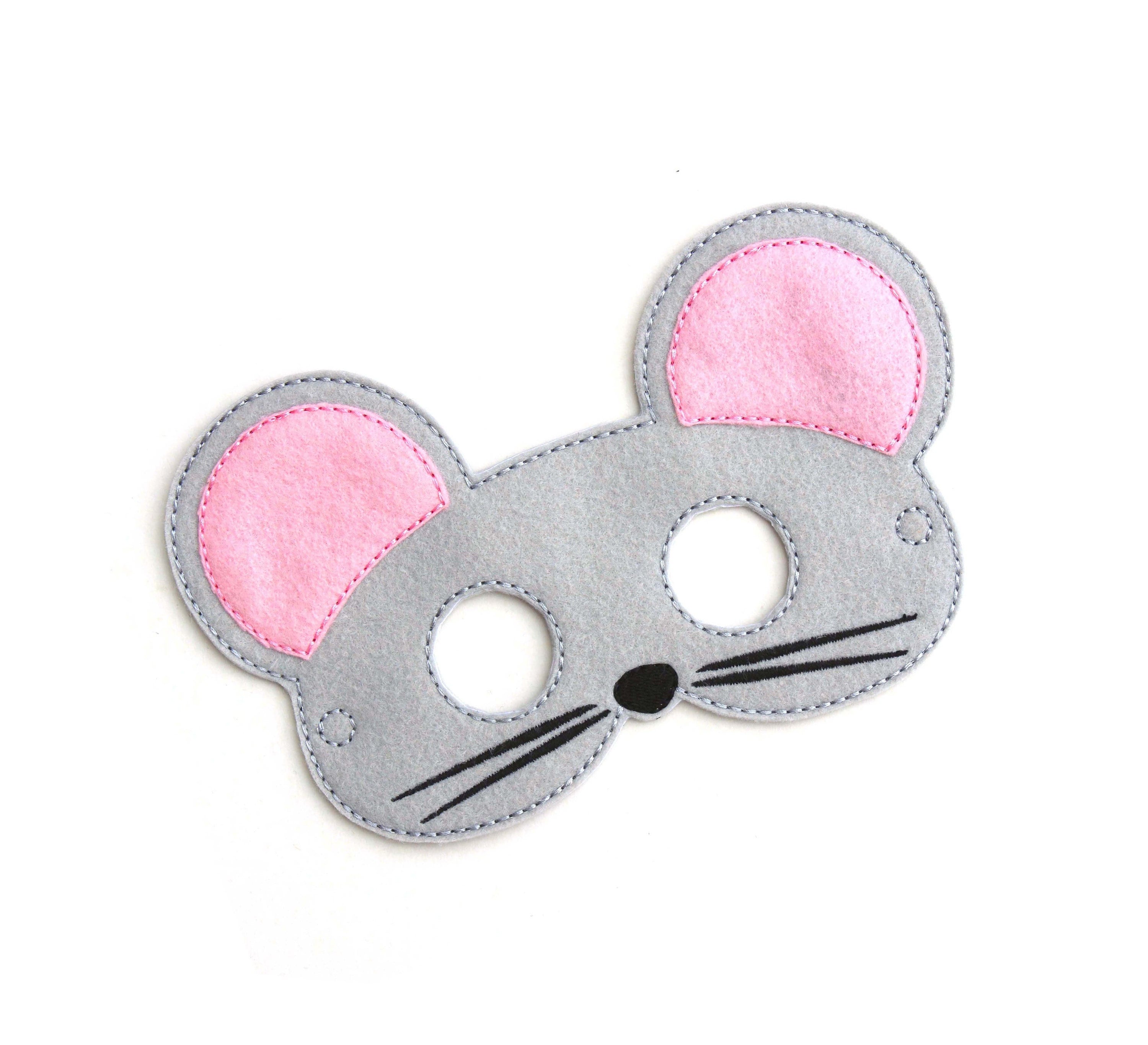 Kids Mouse Mask Mouse Costume Felt Mask Kids Face Mask - Etsy Israel