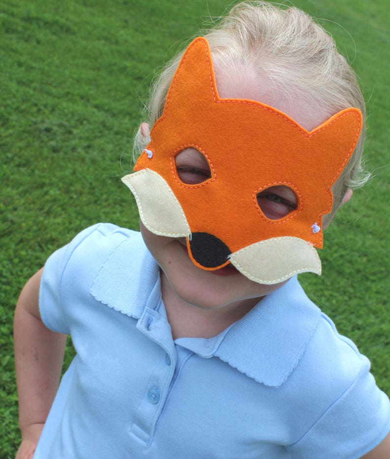 Kids Cow Mask Farm Animal Costume Felt Mask Kids Face | Etsy