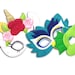 Kids Elf Mask Elf Costume Felt Mask, Kids Face Mask Animal Mask ...