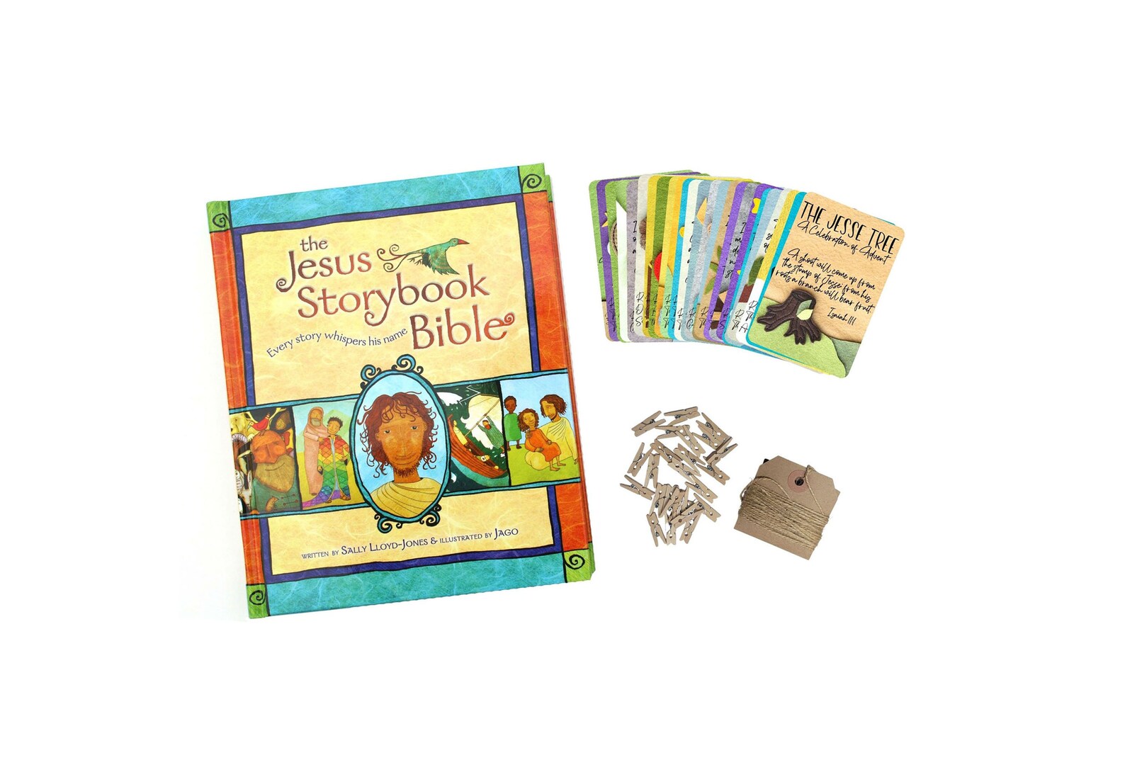 Children's Jesse Tree Advent Cards Corresponds With the | Etsy