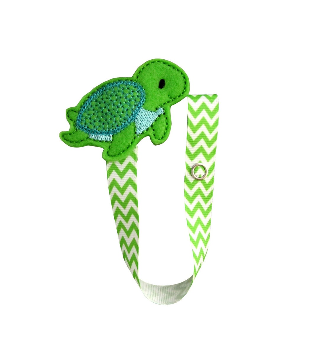 Sea Turtle Pacifier Clip, Green Turtle Pacifier Clip, Pacifier Holder ...