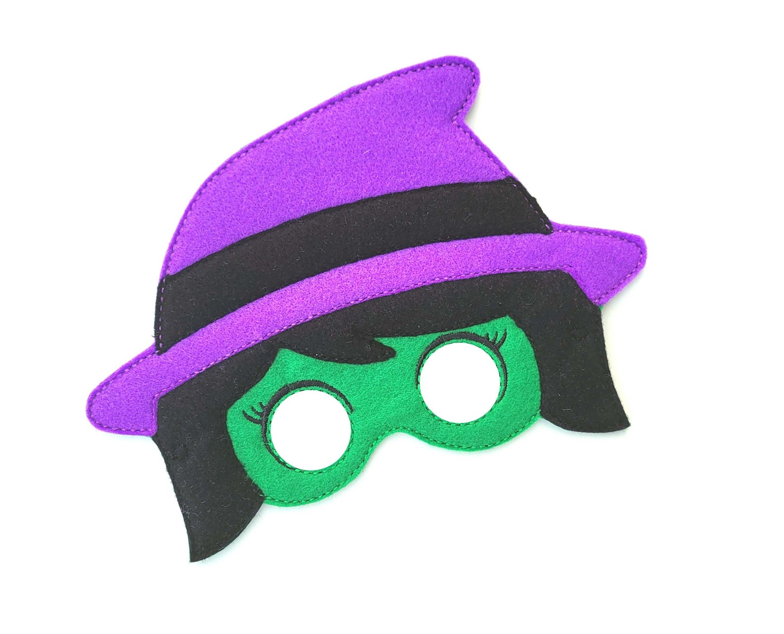 Kids Witch Mask, Witch Mask, Witch Costume, Kids Face Mask, Halloween ...
