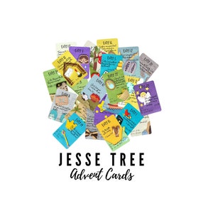 Felt Children's Jesse Tree Ornaments Corresponds With | Etsy