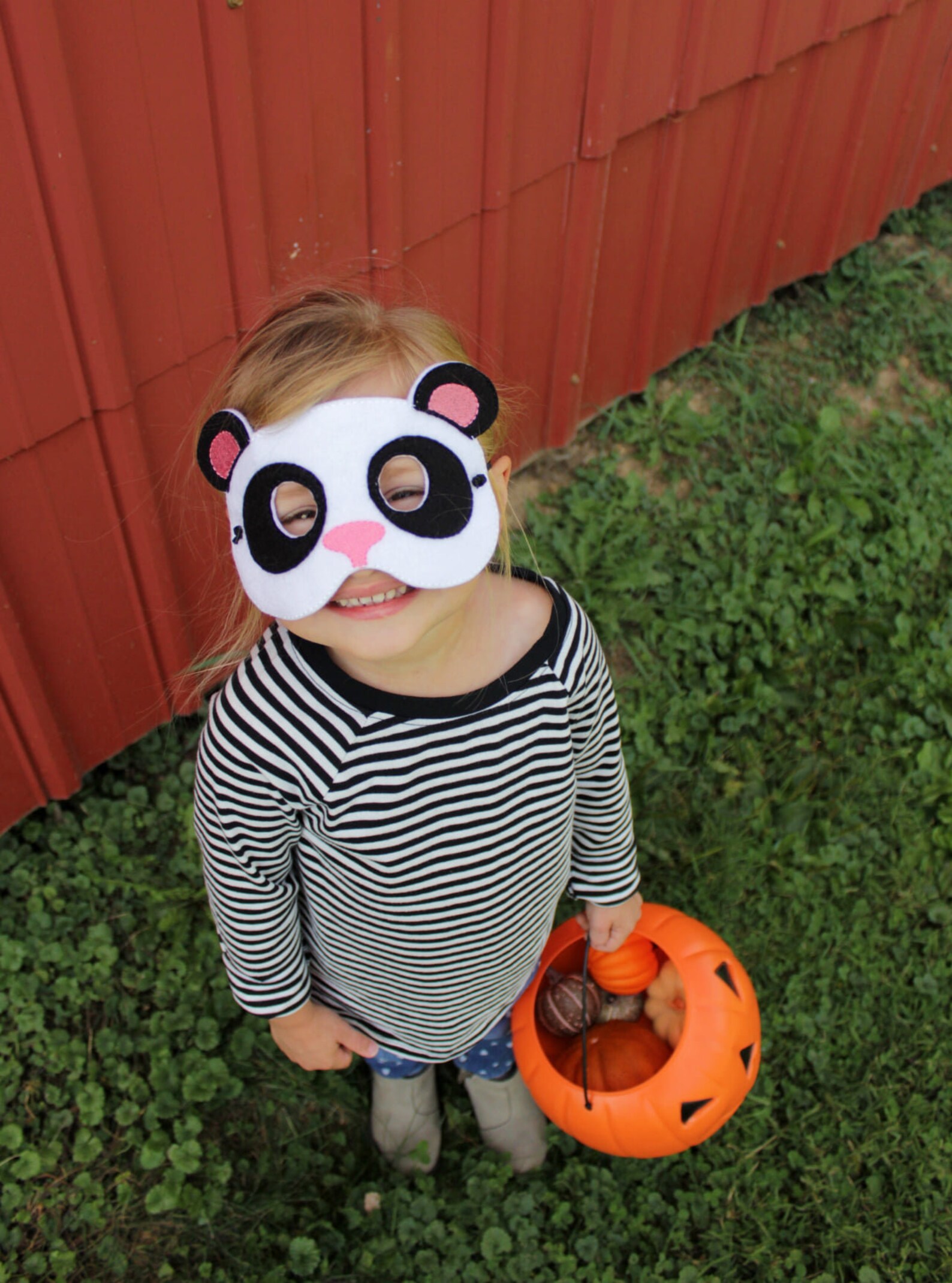 Kids Panda Mask, Panda Costume, Bear Mask, Felt Mask, Kids Face Mask ...