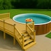 6x10 Pool Deck DIY Plan for 24 Round Pool – PDF Build Guide + Cut List ...