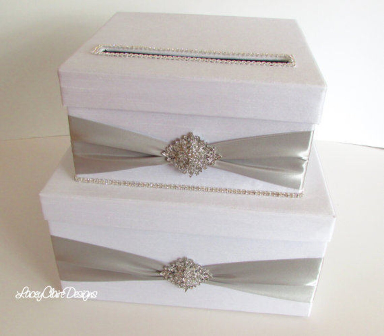 Card Box for Wedding Wedding Card Holder Card Box With Slot | Etsy