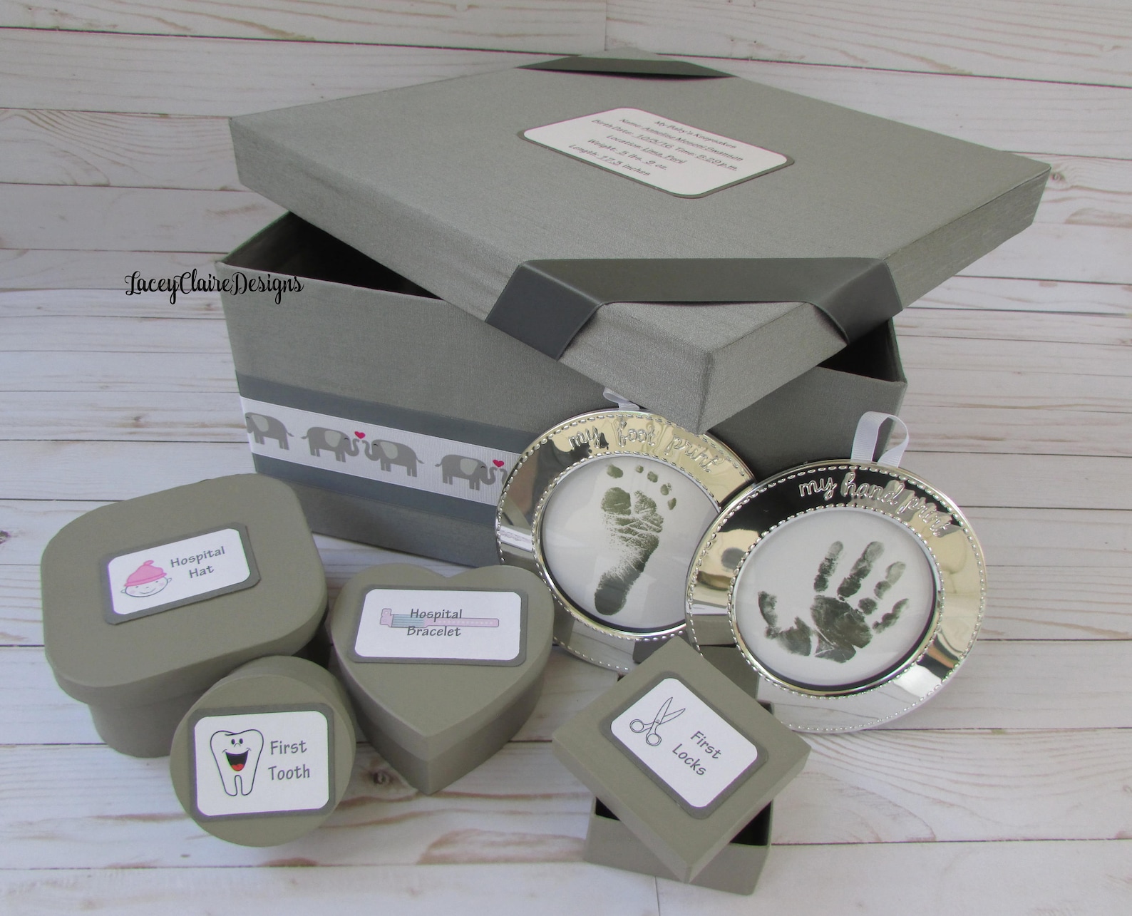 Baby Keepsake Box Baby Memory Box Baby Gift Baby Shower | Etsy