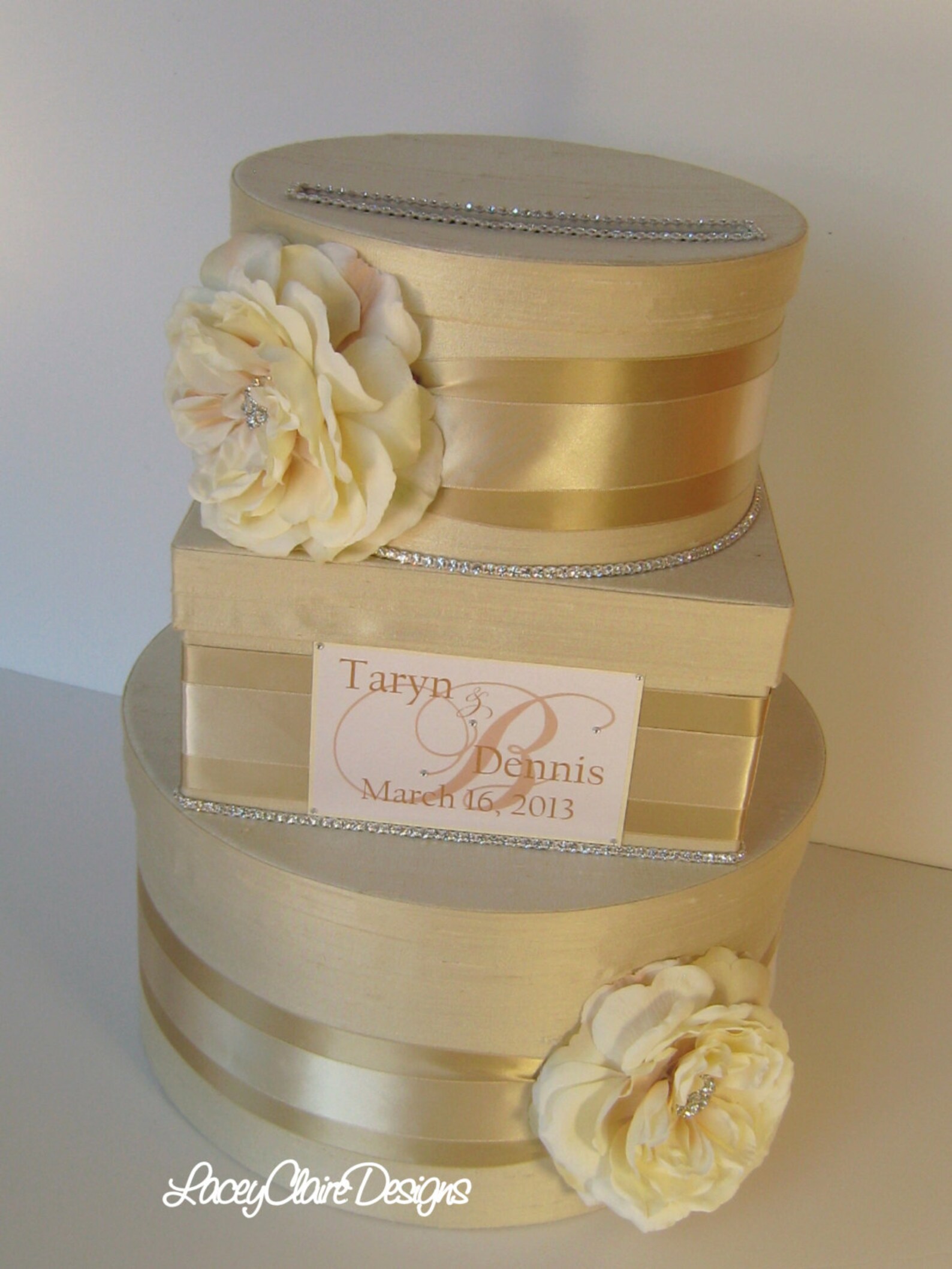 Wedding Gift Card Money Box You Customize Colors Reception - Etsy
