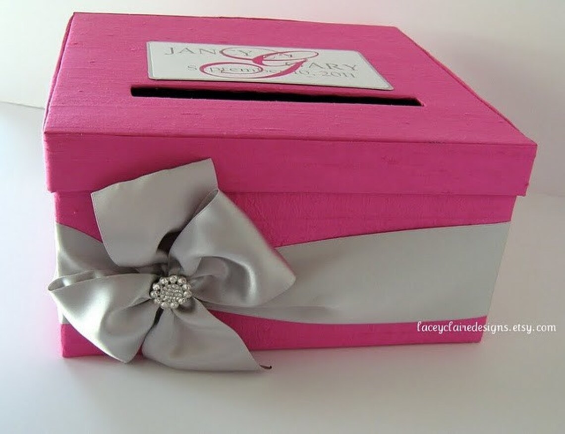 Custom Wedding Card Boxes Wedding Gift Card Box Wedding Card | Etsy