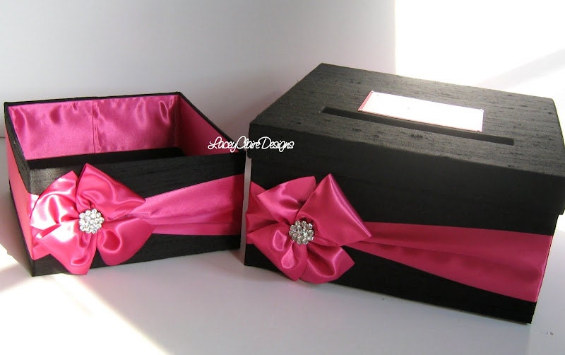Program and Amenities Box, Bubble Box, Centerpiece, Favor Box, - Custom ...