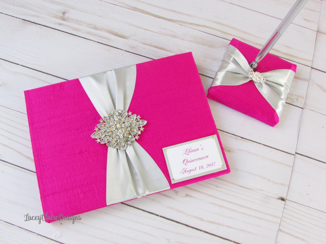 Wedding Guest Book Reception Guest Book Autograph Book | Etsy