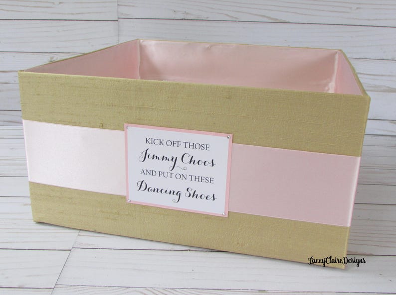 Flip Flop Basket, Dancing Shoes Basket, Flip Flops Box for Wedding ...