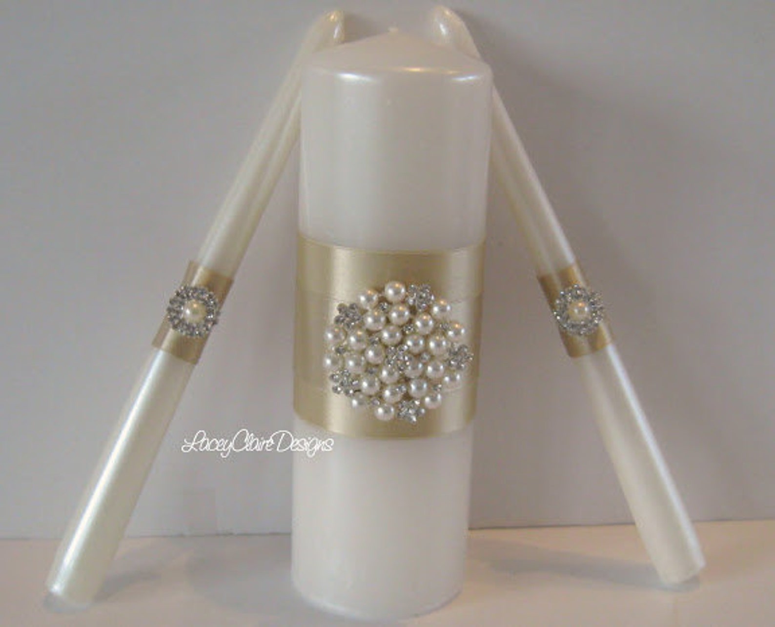 Unity Candle Set Wedding Unity Candle Unity Candle Holder - Etsy