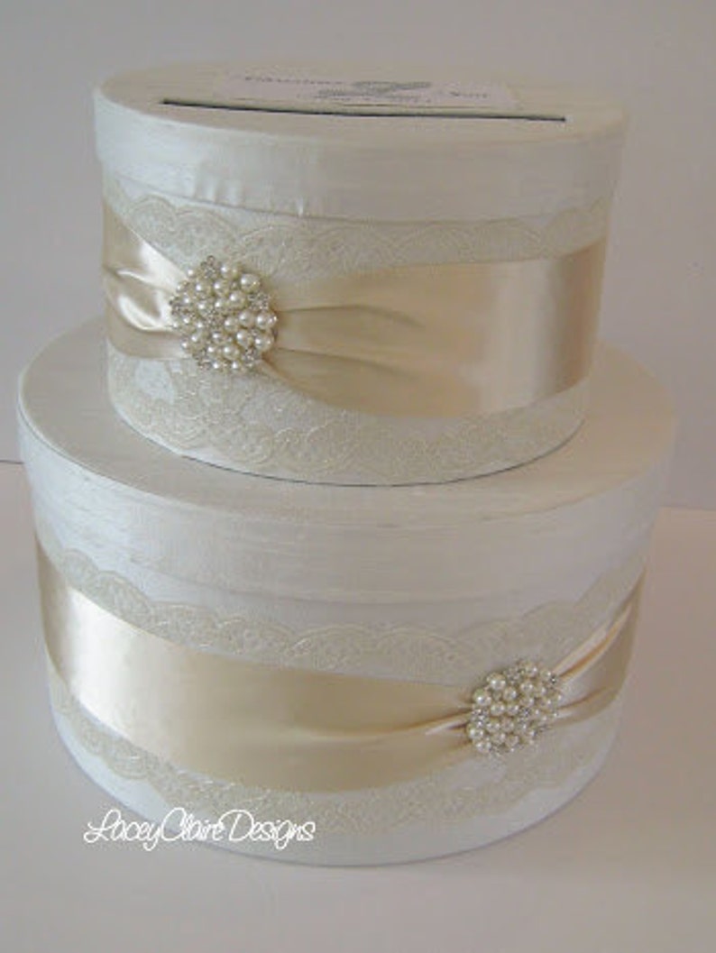 Navy Wedding Card Box Secure Card Holder Money Box Box for - Etsy