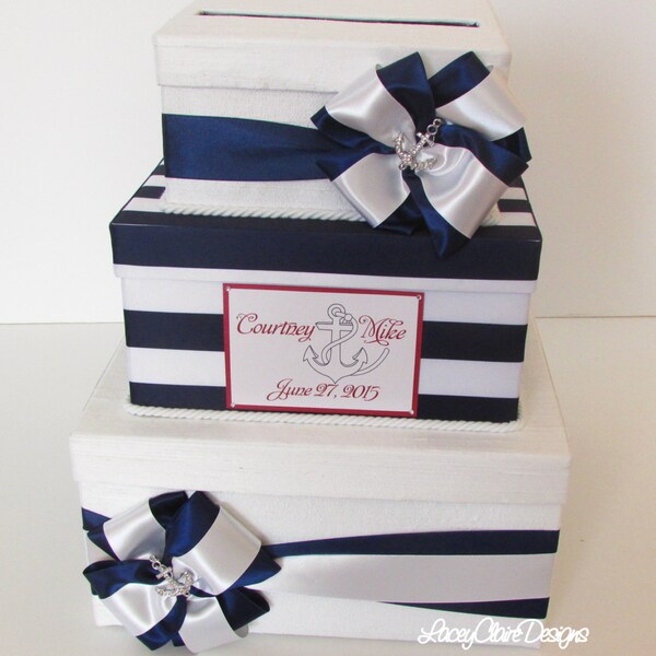 Nautical Card Box - Etsy
